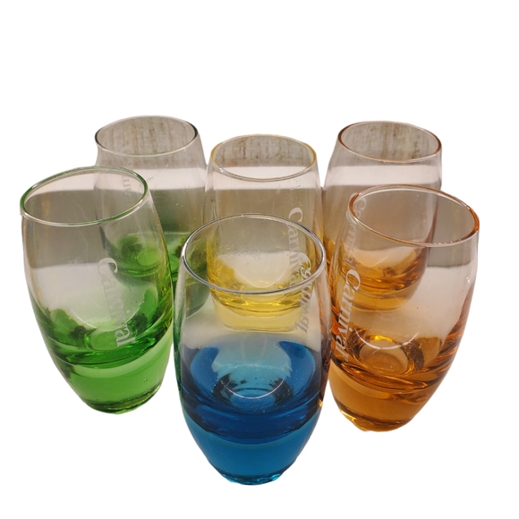 Carnival | Dining | Carnival Shot Glasses Set Of 6 | Poshmark